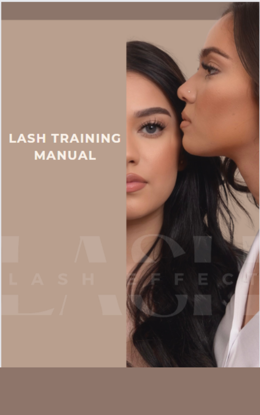 LASH EXTENSIONS MANUAL – LASH EFFECT STORE
